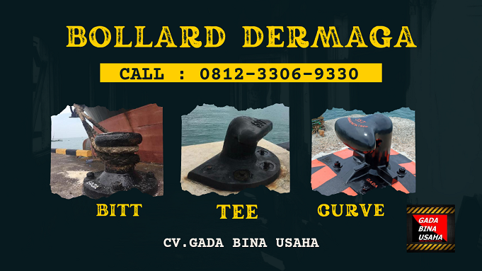 Jual bollard dermaga tambatan kapal Gada Bollard 081233069330