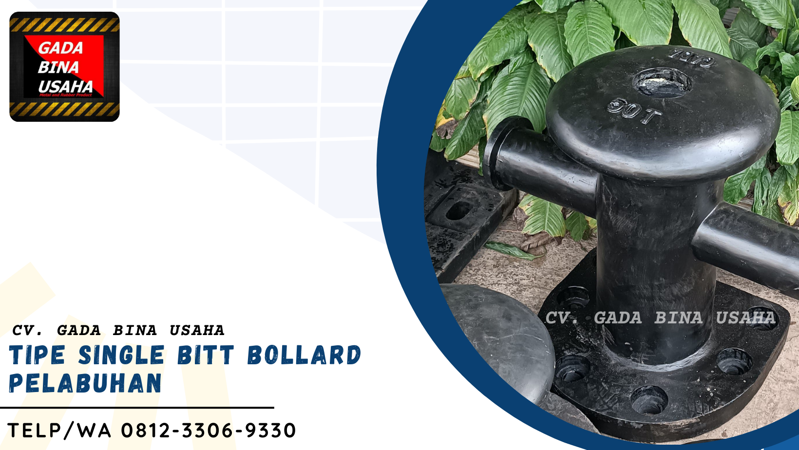 CALL/WA : 0812-3306-9330 Supplier Single Bitt Bollard Mataram
